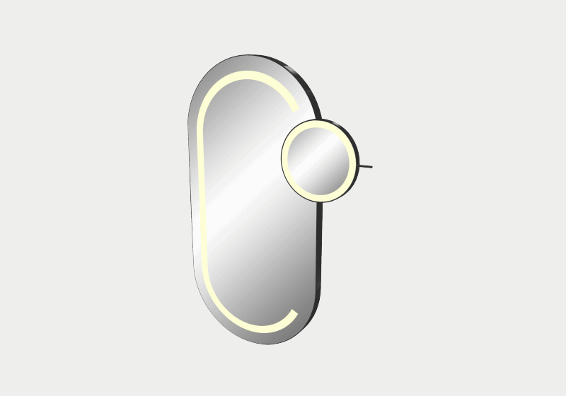 Satellis Frontlight noir 3000°K-Animation - Haccess - Haccess