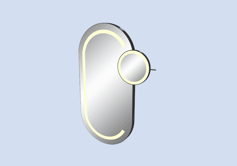 Satellis Frontlight noir 3000°K-Animation1 - Haccess - Haccess