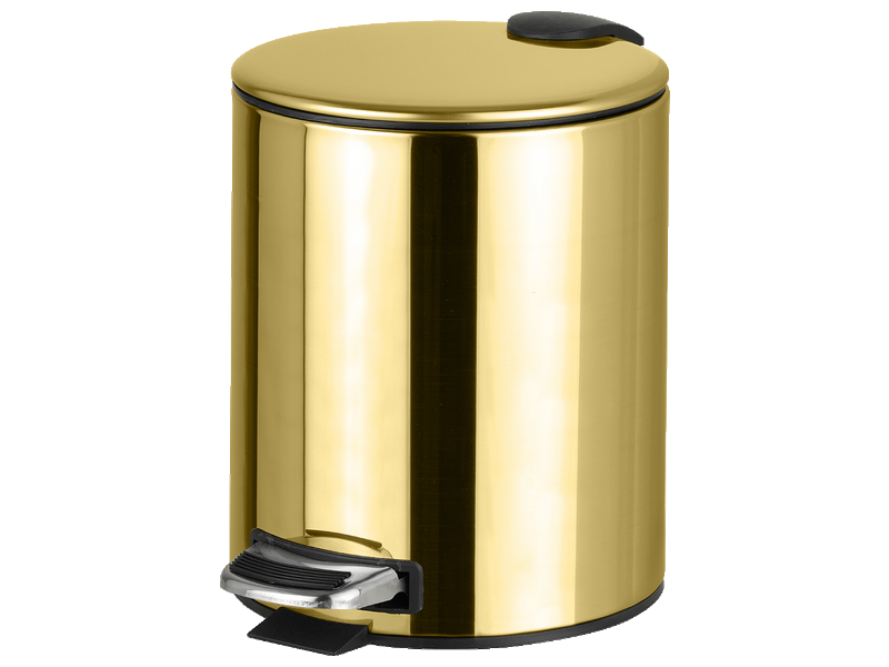 Pedal bin 5 L Gold - Haccess - Haccess