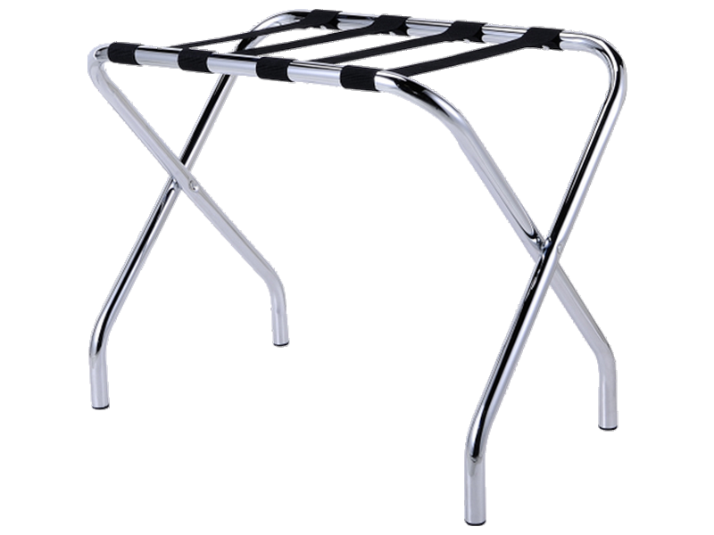 Foldable luggage rack without back chrome by Rooms & Suites® - Haccess ...